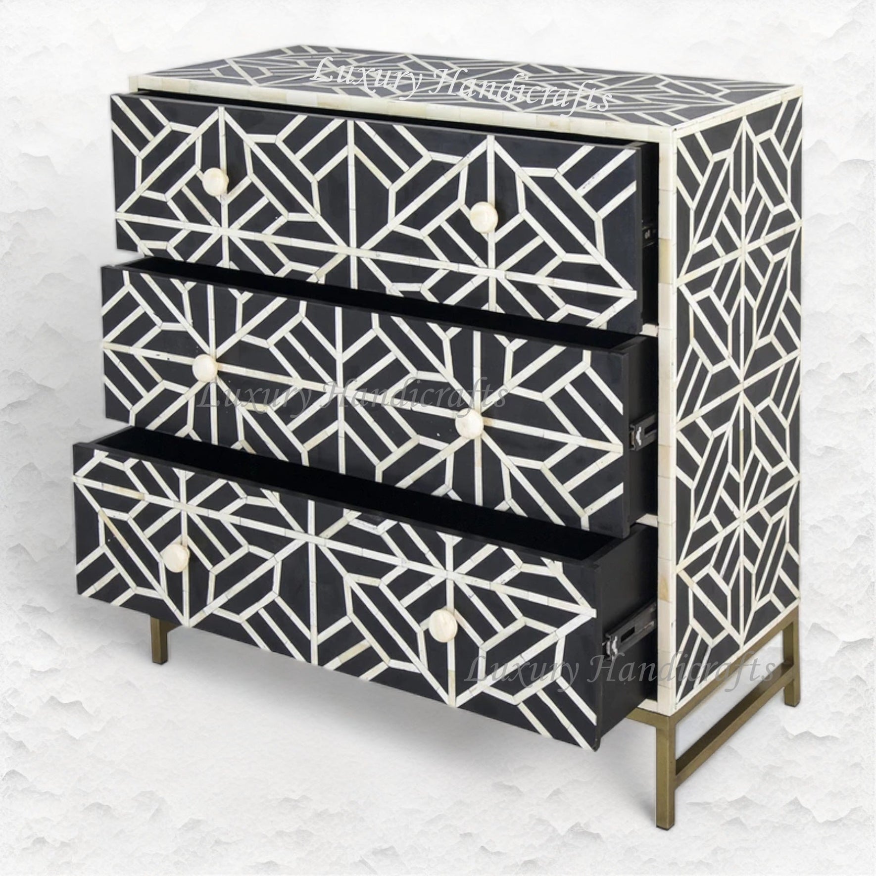 Metal - Chest of Drawers | Cabinet – Luxury Handicrafts
